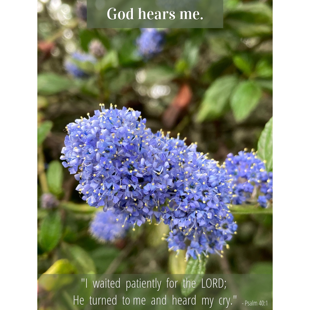 God hears me. - Daily Blessing What is God like?